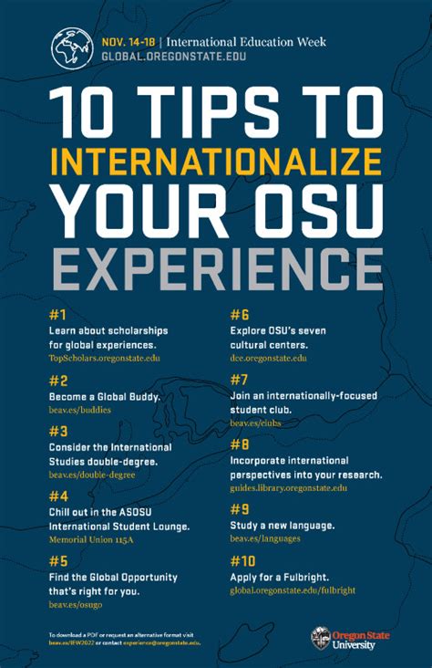10 Tips To Internationalize Your Experience Office Of Global
