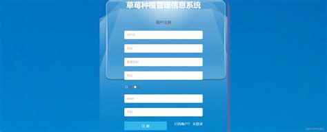 基于php的草莓种植信息管理系统 Csdn博客