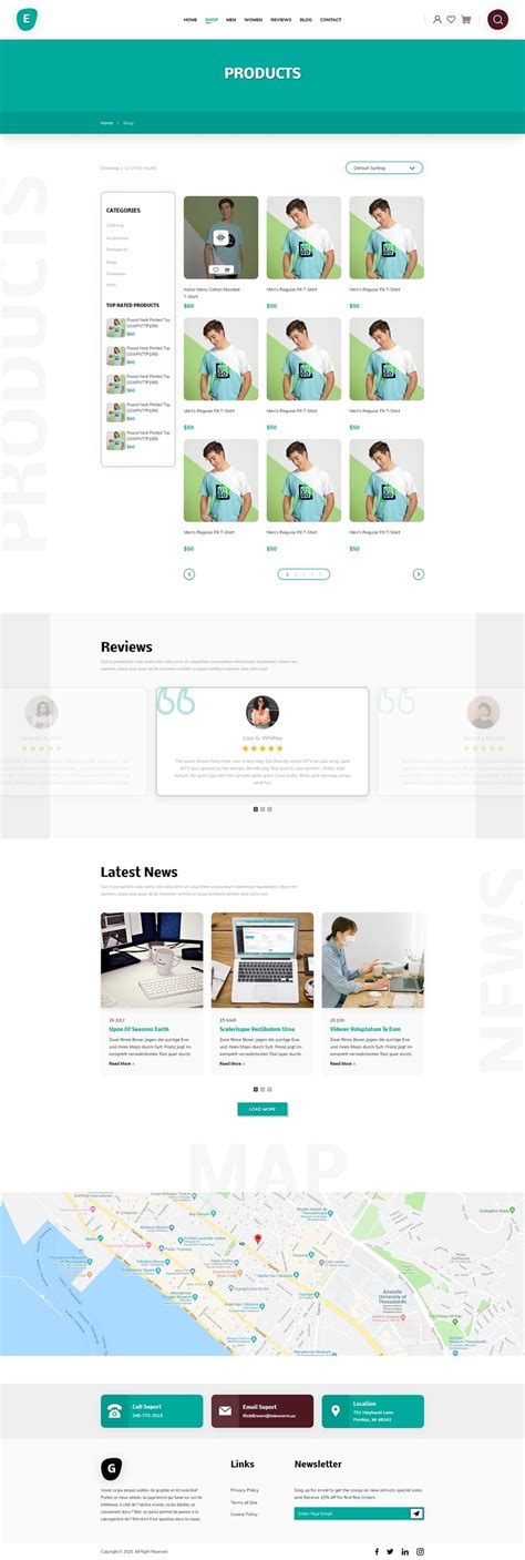 e store free ecommerce xd template download geek code lab