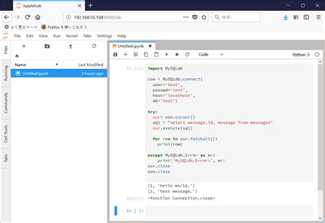 serverあれこれ vagrantでjupyter labとmysqlをインストールした仮想マシン ubuntu16 04 を構築する