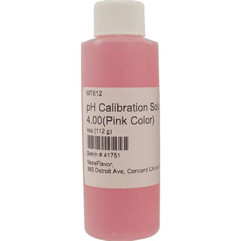 Ph Meter Calibration Solution 4 0