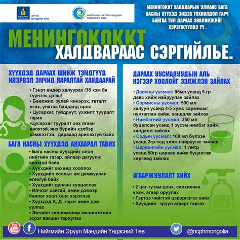 Менингококкт халдвараас сэргийлэх ажлыг эрчимжүүлэхээр болов
