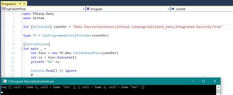 Index Was Outside The Bounds Of The Array Thrown For Table Valued