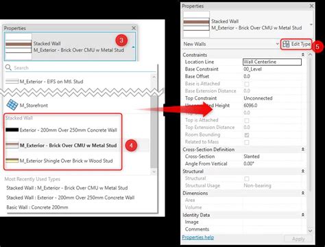Stacked Wall Revit How To Create Use LazyBim