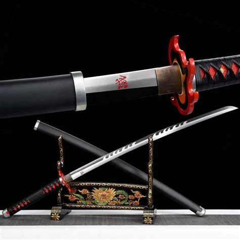 Katana Tanjiro Kamado Acero Al Carbono Katana Afilada