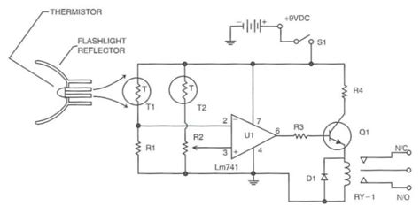 Circuit Diagram Of Flame Sensor DHT Sensor Uses A Capacitive Download Scientific Diagram