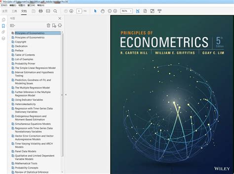 Principles Of Econometrics 5th Edition Attentivesons Store