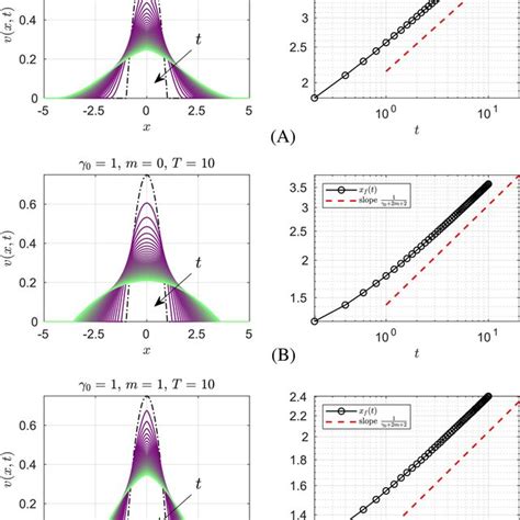 example numerical simulations showing finite speed of propagation of