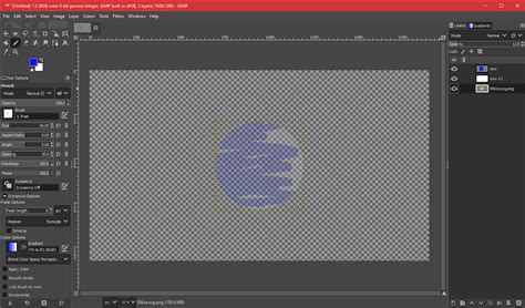 Having Trouble With Transparency R Gimp