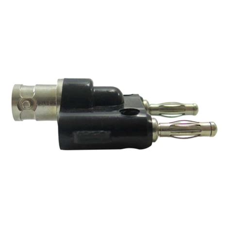Jual Bnc Female To Two Dual Banana Binding Male Jack Connector Adapter Di Seller Homyl