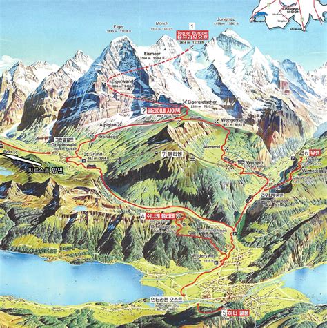 스위스여행 인터라켄에서 융프라우 가는 법 융프라우 등산열차 네이버 블로그