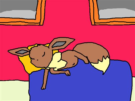 Sleeping Pregnant Eevee By Kawaiiazelfgirl On Deviantart
