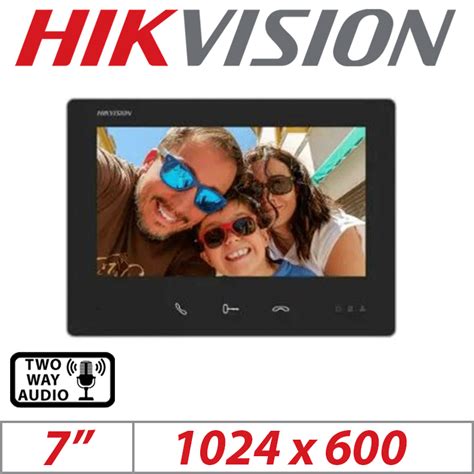 Hikvision 7 Inch Touch Screen Indoor 2 Wire Video Intercom Station Ds Kh7300ey Te2 ∙ Doris Cctv