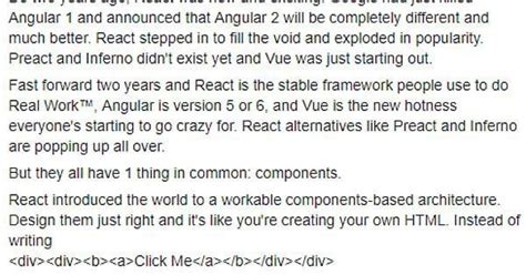 javascript evolves so fast that it sometimes feels like stuff you learn on monday is outdated by