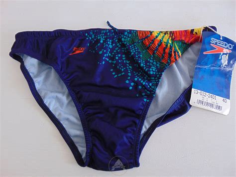 Vintage 80s 90s Speedo Trunks Ifbray