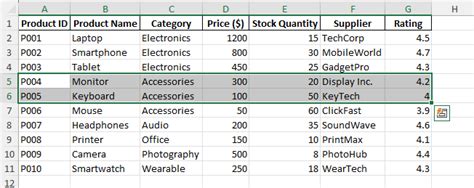 Four Easy Ways To Shift Cells Down In Excel With Examples