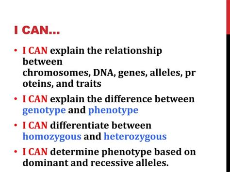 Intro To Genetics Ppt PPTX