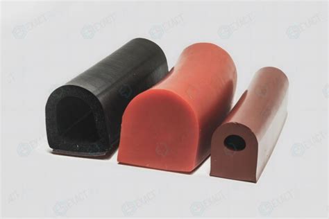 Silicone Double Bulb Seal Gaskets Exactseal Inc