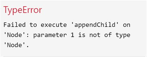 Tiil Htmldivelement To React Element And Typeerror Failed To Execute