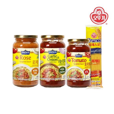 오뚜기 스파게티소스 토마토400g 마늘and양파 600g 로제 600g 스파게티면500g 홈플러스 익스프레스