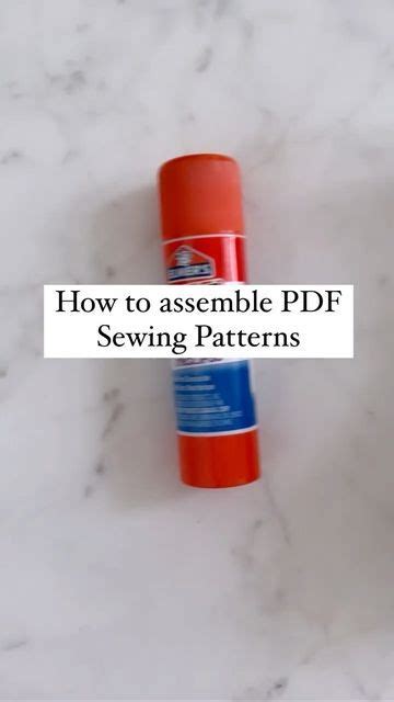 How To Assemble Pdf Sewing Patterns