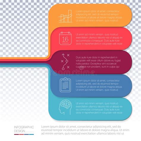 Vector Infographics Template Stock Vector Illustration Of Design Information 96748228