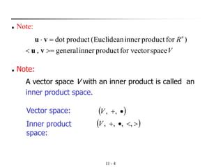 Inner Product Spaces PDF