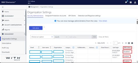 Withsecure Business Accounts Multi Factor Authentication Enforcement