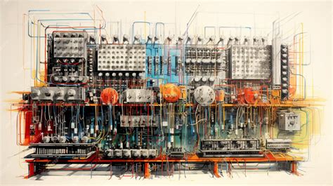 Premium Photo Revolutionary Developments In Quantum Computing Watercolor Image