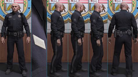 Ready Or Not K LSPD Uniform For MP Male GTA Mods Com