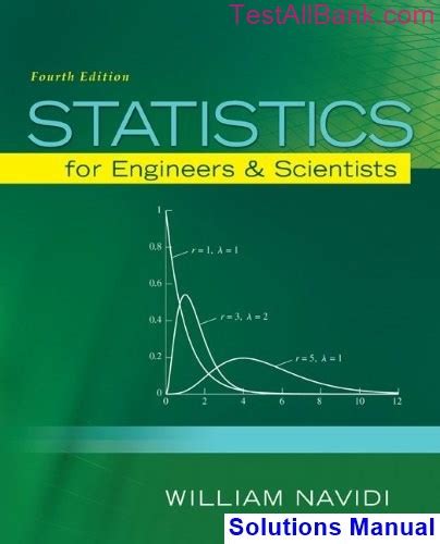 Statistics For Engineers And Scientists 4th Edition William Navidi