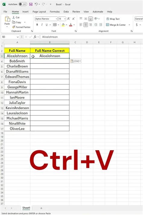 How To Add Space Between Names In Excel Quick And Easy Tutorial Youtube