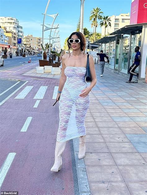 Chloe Ferry Showcases Her Jaw Dropping Curves In A Sheer White Dress On