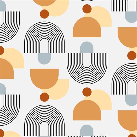Premium Vector Hand Drawn Boho Geometric Pattern Premium Vector Hand Drawn Boho Geometric Pattern