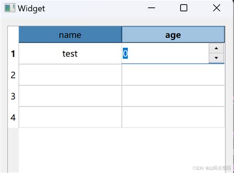 55 Qtablewidget的基本使用qml Qt常用技巧汇总 Csdn专栏