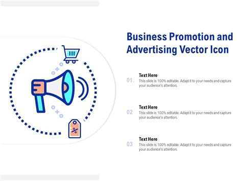 Business Promotion And Advertising Vector Icon Ppt Powerpoint Presentation