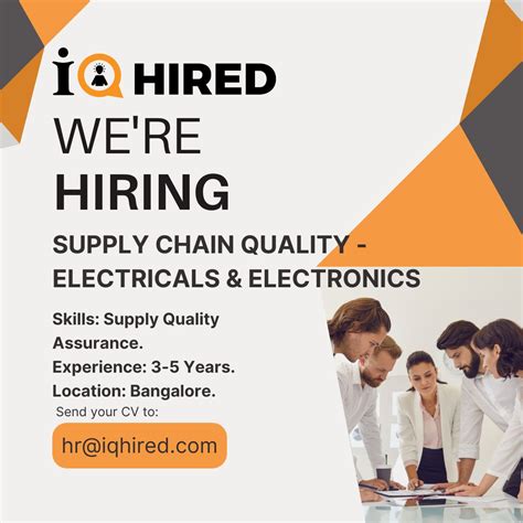 Iq Hired On Linkedin Supplyqualityassurance Immediatejoiners Jobs Jobs2023