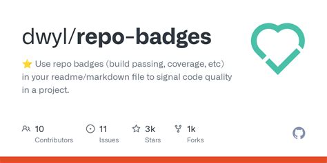 Github Dwyl Repo Badges Star Use Repo Badges Build Passing