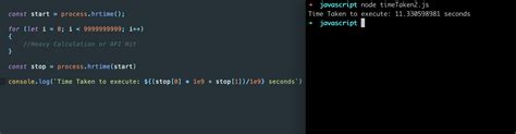 4 ways to measure execution time javascript node js codez up