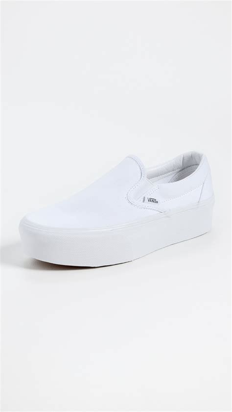 Vans Ua Classic Slip On Stackform Sneakers Shopbop