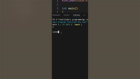 find the sum c program dimik oj 06 youtube
