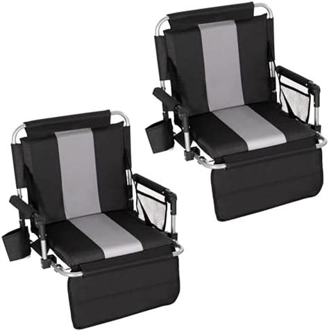 High Point Sports Foldable Stadium Seat Portable Folding Stadium Chairs
