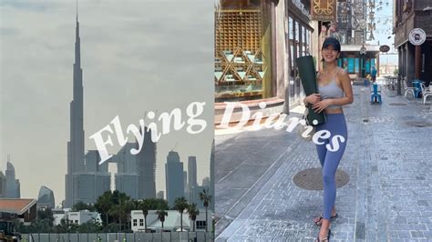 🇦🇪비행일기 아침요가하고 자기계발하면서 오프보내는 승무원 Vlog Youtube