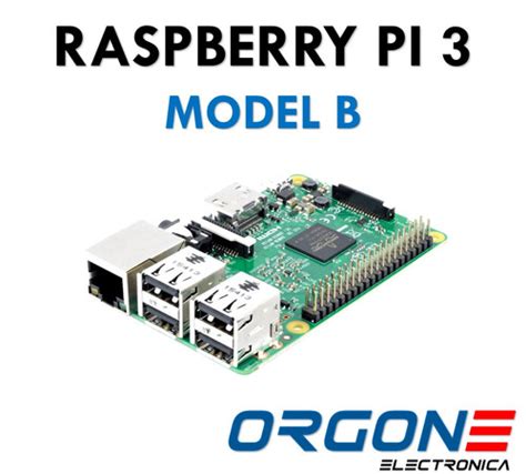 Raspberry Pi 3 Modelo B Orgontec
