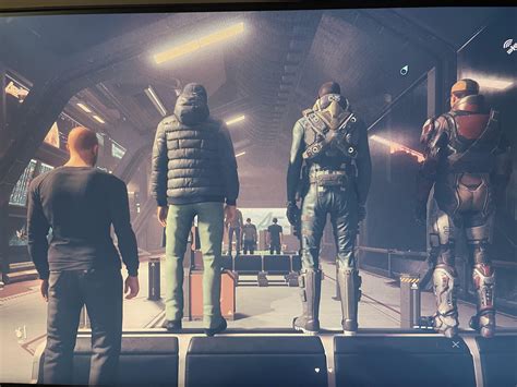 Now This Is Real Npc Behaviour 😂every Npc On A Bench I Encounter Is Standing Up Rstarcitizen