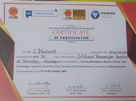 Chidige Kushanth On Linkedin Electricvehicles Sustainability Innovation Ieee Vihaanelectrical