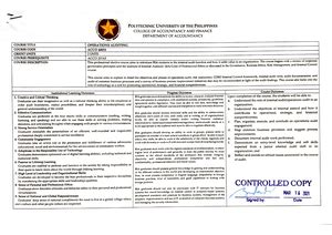 Module 4 Lecture Notes Profelec 2 Operations Auditing Institute Of