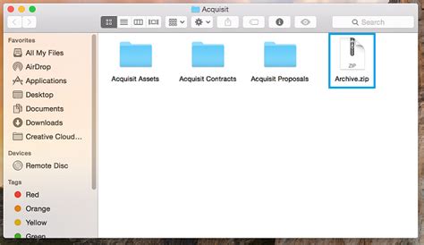 How To Make A Zip File On Mac OSX Ideagen Huddle Help