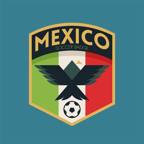 Mexico World Cup Soccer Badges 214958 Vector Art At Vecteezy
