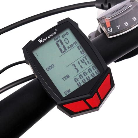 Wireless Bike Computer 20 Functions Speedometer Odometer Cycling Wired Wireless Mtb Bike